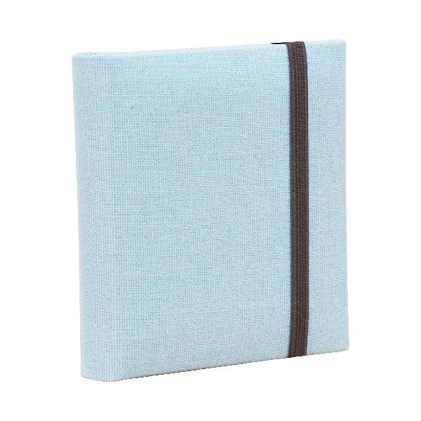■外寸：96x114x20mm■重量：50g■収納サイズ：L判ハーフ20枚収納■本体表紙：布製■台紙：PP（エンボス加工）