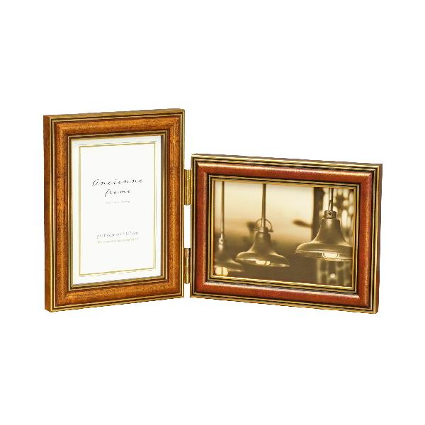 ■外寸：280×158mm（見開き時）■内寸：[左] 89 x 127mm [右] 127 x 89 mm■窓寸：[左] 78 x 116mm [右] 116 x 78 mm■重量：220g■パッケージ：かぶせ箱（白箱）+OPP袋■柄：デコ...