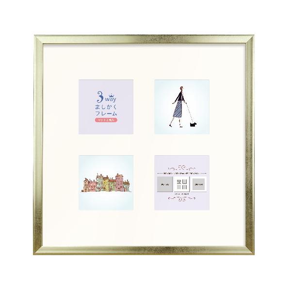 ■外寸：317 x 317 x 15mm■内寸：300 x 300mm■窓寸：291 x 291mm■重量：430g■パッケージ：かぶせ箱（白箱）+ヘッダー付OPP袋■柄：木目■本体：樹脂製■面材：樹脂壁掛用金具・縦横兼用スタンド・吊ひも付...