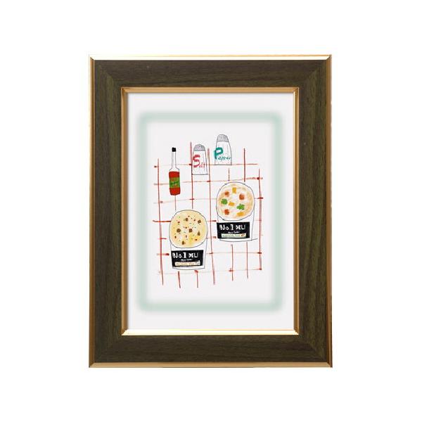 ■外寸：174 x 225mm■内寸：128 x 178mm■窓寸：119 x 169mm■重量：314g■パッケージ：かぶせ箱＋ヘッダー付 OPP袋■対応サイズ：2L判■柄：木目■本体：樹脂製■面材：ガラス壁掛用金具（吊り紐無し）・縦横兼...