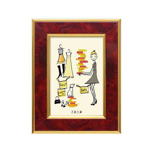 ■外寸：137 x 174mm■内寸：89 x 127mm■窓寸：80 x 118mm■重量：190g■パッケージ：かぶせ箱＋ヘッダー付 OPP袋■対応サイズ：L判■柄：大理石/木目■本体：樹脂製■面材：ガラス壁掛用金具（吊り紐無し）・縦横...