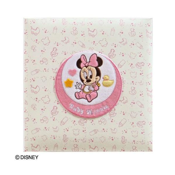 ■本体サイズ：タテ335×ヨコ325×背巾40mm ■函サイズ：364×354×50mm ■本体重量：1.970g（函込み） ■表紙：布地表紙■台紙：Lサイズ・プラコートアートフル台紙10枚(ベビーミッキー＆フレンズ柄) ■貼付有効サイズ：...