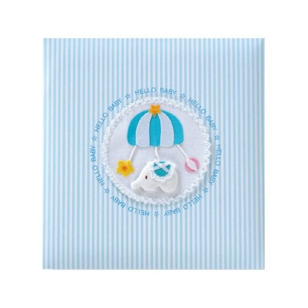 ■本体：タテ335×ヨコ325×背巾40mm■布地表紙■Ｌサイズ・プラコート台紙（ホワイト）8枚■育児記録6頁■タイトルカード付■