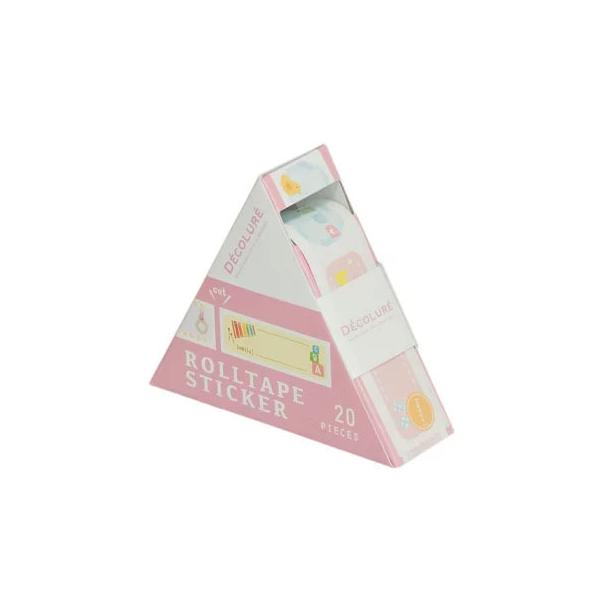 ●テープ寸法：幅20×長さ1,200mm●パッケージ寸法：W73×D23×H63mm●パッケージ重量：7g●材質：上質タック紙