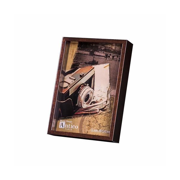 ●規格：L判●フレーム外形寸法：●タテ133×ヨコ95×厚み23mm●本体重量：約120g●収納用紙寸法：89×127mm●素材：樹脂製透明板/PET（0.5mm厚）裏板・スタンド/MDF●仕様：スタンド、吊り金具付（縦・横兼用）化粧函入