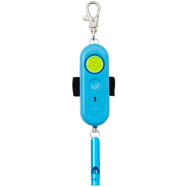 ●本体サイズ：W28×H78×D30mm●パッケージサイズ：W88×H170×D34mm●重量：51g●材質：本体＝ABS、金具＝鉄+ニッケルメッキ、ホイッスル＝アルミ合金、固定ベルト＝ポリエステル、反射シール＝PVC