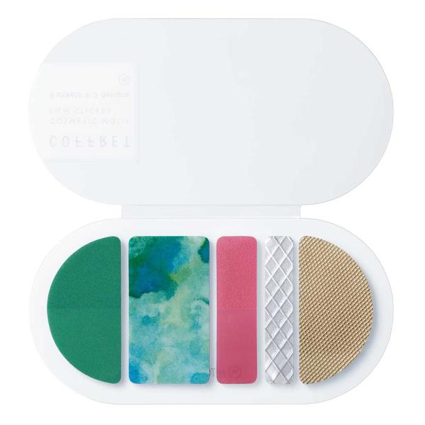 ●本体サイズ：約92（W）×47（H)mm●入数：40枚入（8シート×5デザイン）