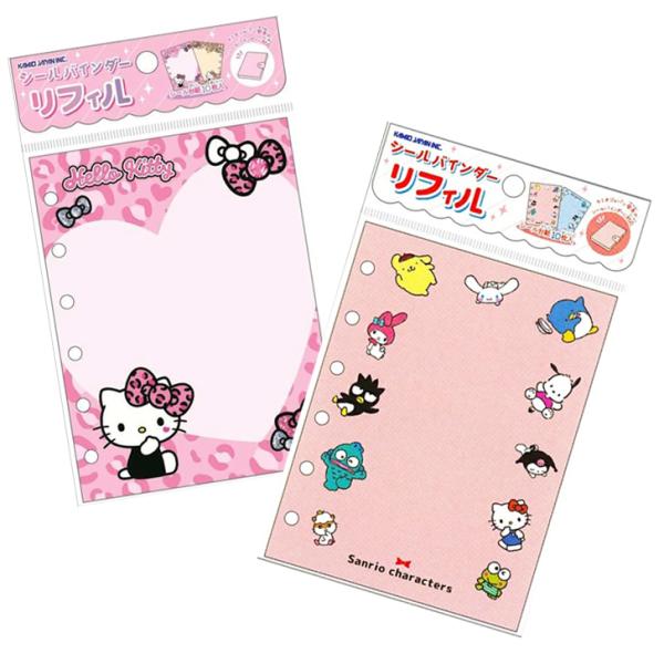 ■本体サイズ：H127×W95×D1mm■材質：PVC・紙■内容：貼ってはがせるシール台紙10枚