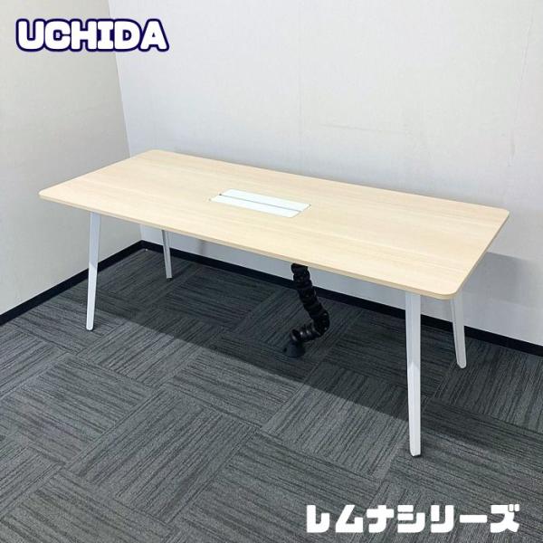 サイズ：W1800×D750×H720■商品詳細・シリーズ：LEMNA・新品参考価格：25万円程度（配線ボックス、ケーブルガード含む）■仕様/付属品・配線孔あり・配線ボックス付き・ケーブルガード付【コンディション】 ★★★★★☆☆若干の擦れ...