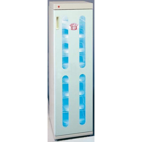 紫外線の強力殺菌でいつでも殺菌済のクリーンなスリッパを！優しい印象のパステルカラーでエントランス周りのイメージアップにも効果的。スリッパ殺菌ロッカー商品名：クリーンボックス　スリムエイトカラー：グリーン電源：AC100V周波数：50/60H...