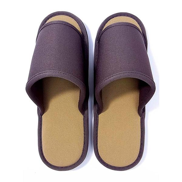 カラー：ココアブラウンサイズ：フリーサイズ1セット 10足入■光触媒加工を施した専用防臭スリッパです。■耐紫外線性、耐洗濯性、耐摩耗性を持ったホコリのたまらない前あきタイプ。■洗濯可能。中性洗剤でつけ置き手洗いの上、陰干しして下さい。■耐紫...