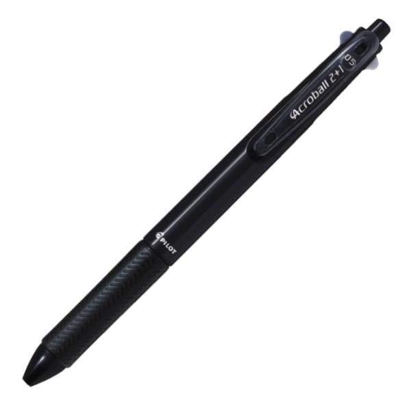 種類：多機能ペンペン先：極細0.5mmボール／0.5mmシャープ方式：スライドレバー式軸さや：リサイクル樹脂グリップ：ラバーインキ色：黒・赤グリーン購入法適合商品エコマーク認定商品GPN掲載商品※1本ずつのお名入れには対応しておりませんノベ...