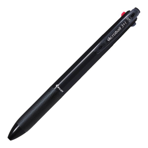 種類：多機能ペンペン先：極細0.5mmボール／0.5mmシャープ方式：スライドレバー式軸さや：リサイクル樹脂グリップ：ラバーインキ色：黒・赤・青グリーン購入法適合商品エコマーク認定商品GPN掲載商品※1本ずつのお名入れには対応しておりません...