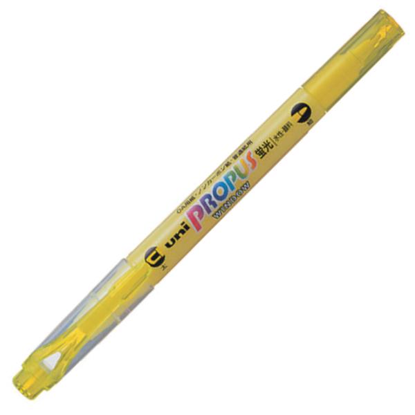 太字角芯＋細字丸芯インク色：黄※三菱鉛筆の商品はお取り寄せとなります仕入先在庫有りで1〜2営業日で入荷します在庫切れ以外のキャンセル・変更は出来ませんコンビニ・銀行振込の場合はご入金確認後の商品手配となります※在庫状況をリアルタイムで反映で...