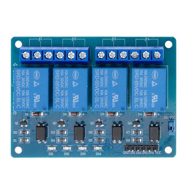 ArduinoやRaspberry Pi、ESP32などのマイコンから家電や各種機器の電源をON/OFF制御できる5Vリレーモジュールです。照明、モーター、ポンプ、ファンなどAC・DC機器の制御に使用できます。オプトカプラ絶縁設計によりノイ...