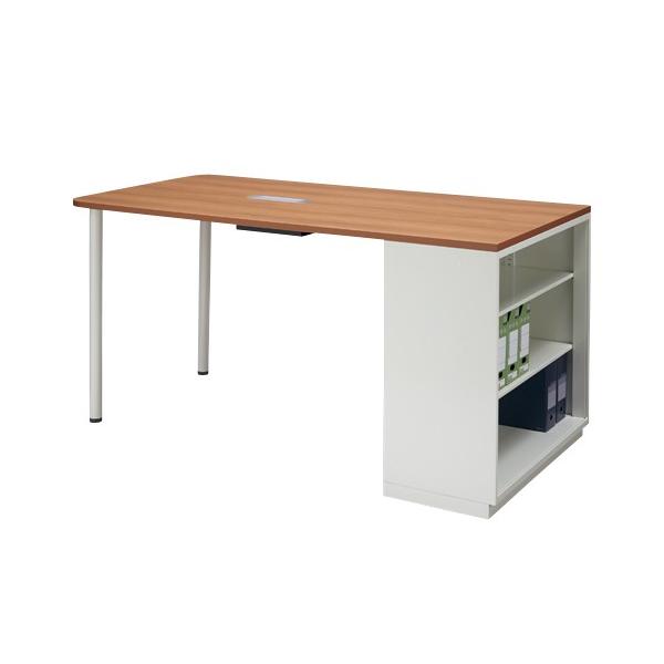 プラス 収納庫付ハイテーブル BF-H189E b-Foret ビーフォレット W1800多様なワークスタイルを実現するデスクシリーズ「ｂ−Ｆｏｒｅｔ（ビーフォレット）」収納庫付ハイテーブル。高さ９００ｍｍでスタンディングミーティングに便利...