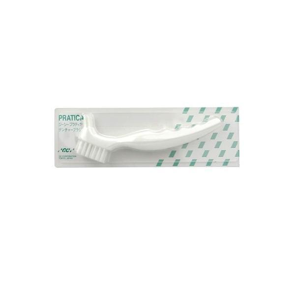 2種類のブラシで効率よく磨ける高齢者でも握りやすいグリップ形状毎日の義歯ケアをサポートするデンチャーブラシPRATICA（プラティカ）は、イタリア語で実践・習慣などの意味があります。 ジーシーでは、同ブランド名で 『専門家による口腔ケアを必...