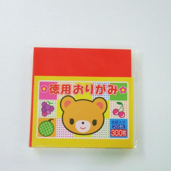 メーカー取寄せ商品　サンフレイムジャパン　たのしい折紙　（15cm×300枚）　20色金銀入　500-2026 5002026