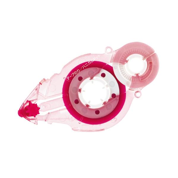 メーカー取寄せ商品【ゆうパケットなら送料250円(税込)】プラス(PLUS)テープのり リフィル スピンエコハニカム 交換テープ 8.4mm幅 ピンク TG-621　37-566