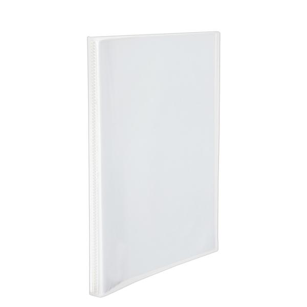 メーカー取寄せ商品　プラス(PLUS)シンプル クリアーファイル 溶着式 A4-S 40ポケット クリアー FC-240SC　98-197