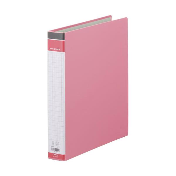 メーカー取寄せ商品　キングジム＜KING JIM＞リングバインダーBF (ベーシックファイル)　ピンク 669BFヒン　A4 タテ型 300枚