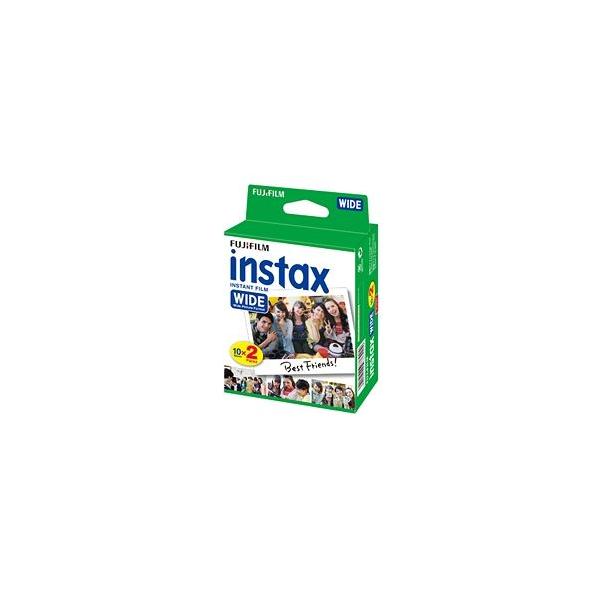 メーカー取寄せ商品　FUJIFILM＜富士フイルム＞ チェキ　ワイドフィルム　INSTAX WIDE 2パック INSTAX WIDE WW 2