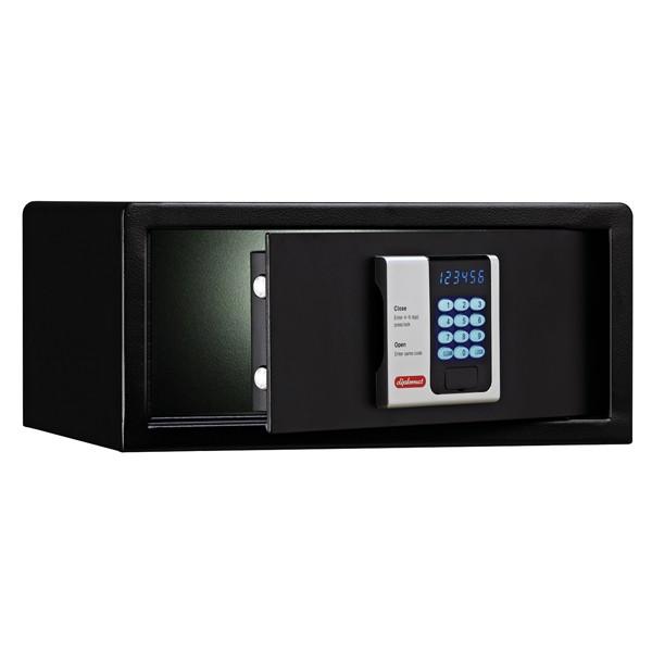 【送料無料】ディプロマット・ジャパン　ホテル用金庫　H200C7021　ブラック