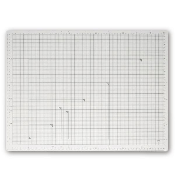 メーカー取寄せ商品　プラス(PLUS) カッティングマット A2サイズ CS-A2 ライトグレー　48-585
