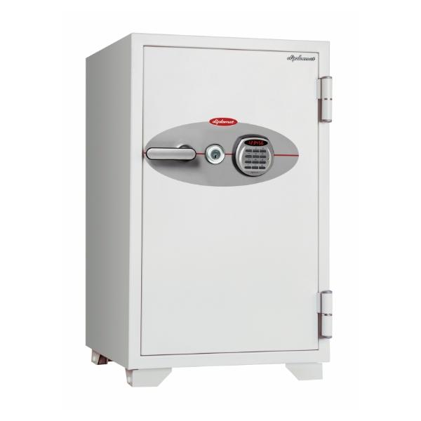 メーカー直送商品 ディプロマット・ジャパン デジタルテンキー式耐火金庫 080EKR3 （シリンダーキー付） A4対応 OFFICE SAFE＜業務用耐火金庫＞ 90分耐火 耐衝撃落下・急加熱・爆発試験合格モデル 容量84L