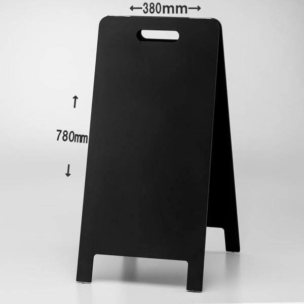メーカー取寄せ商品　光＜hikari＞木製両面ブラックボードストリームライン茶　450×600ｍｍ MBD641