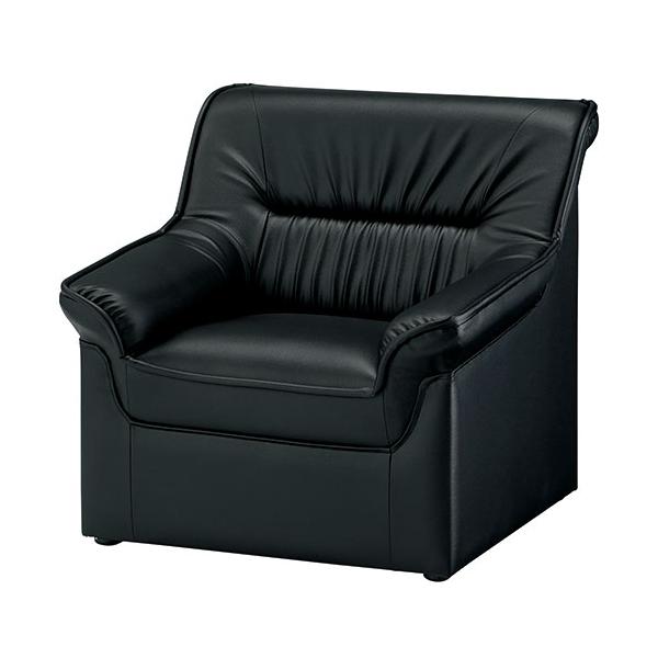 メーカー直送商品【送料無料！】アイコ 応接チェア RE-1051(V4)BK 1人掛 727227