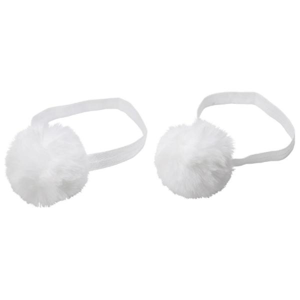 メーカー取寄せ商品 アーテック ポンポンバンド 白 14937　運動会　発表会　ポンポン