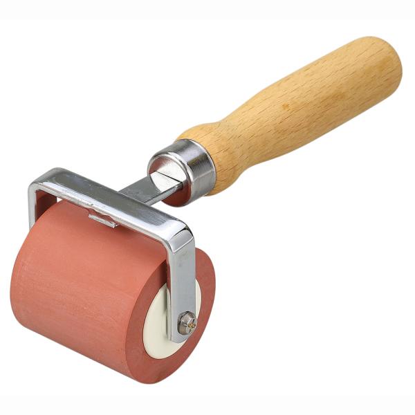 メーカー取寄せ商品  アーテック 転圧ゴムローラー 赤 φ45×50mm #21030 壁紙 テープ貼り 空気抜き 手作業 版画 Artec
