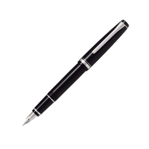 パイロット PILOT 万年筆 エラボー ブラック 細字・軟 ギフトケース付き FE18SR-B-SF ELABO