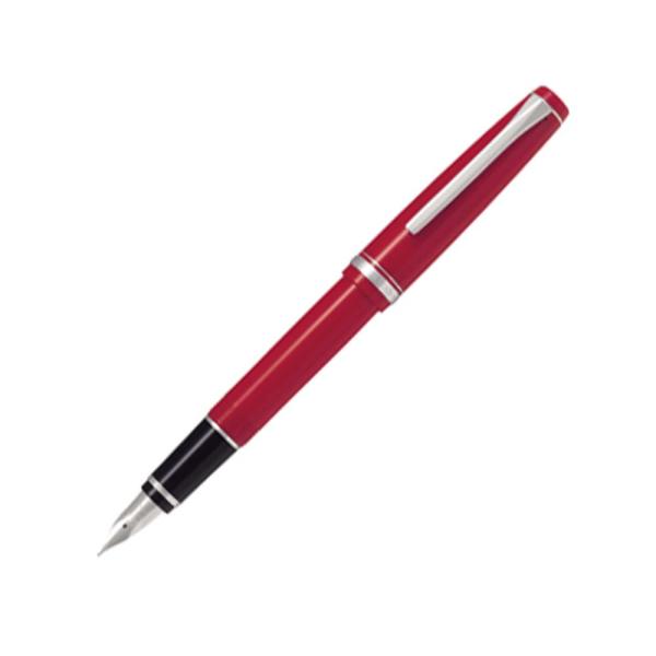 パイロット PILOT 万年筆 エラボー レッド 太字・軟 ギフトケース付き FE18SR-R-SB ELABO