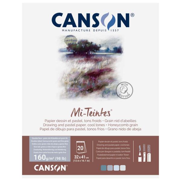 マルマン maruman ミ・タント パッド 32X41 クールトーン 4色アソート CANSON Mi-Teintes