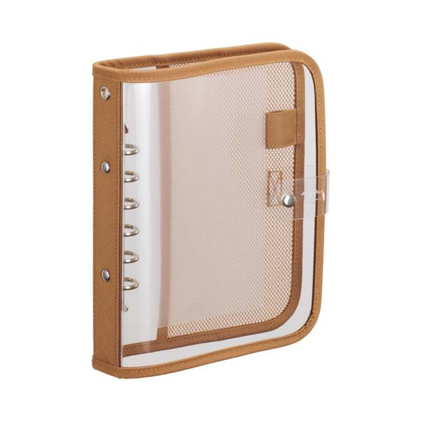 【発売日：2026年05月15日】リヒトラブ LIHITLAB クリヤーバインダーキャラメルブラウン N3390-9 推し活