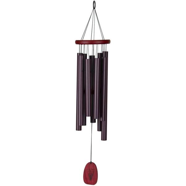 つり紐の先から全長約69cm(紐を含む）アルミパイプ　9本シルバー当店の商品は全て正規品です。（検索用：チャイム　玄関チャイム　風鈴　ベル　CHIME　チャクラ　スピリチュアル　ウェディング　ウィンドチャイム　ウッドストック　WOODSTO...