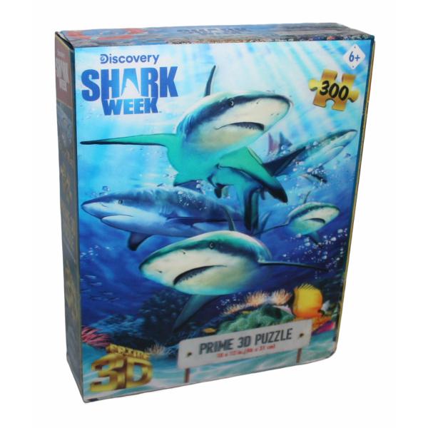 300ピース 完成時サイズ： 46cm x 31cm立体に浮き出て見えるサメの3Dパズルです。公式ライセンス商品です。検索用：タオル　バスタオル　スポーツタオル　ビーチタオル　かっこいい　かわいい　珍しい　レア　輸入品　海外　綿　綿100　...
