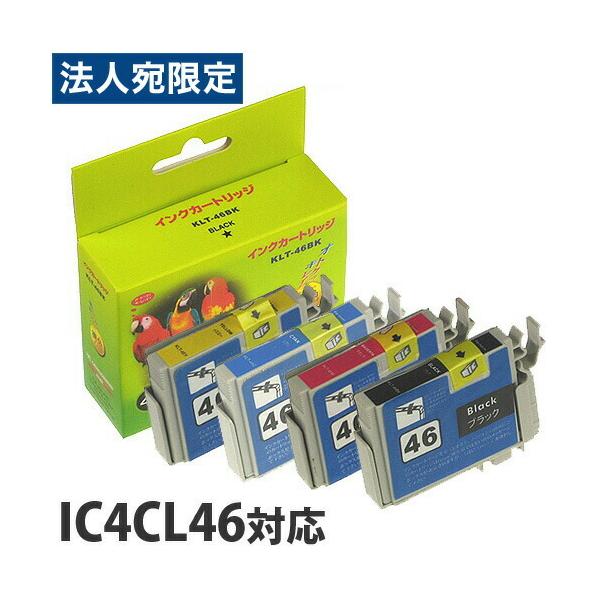 購入単位：1セット（4色）配送種別：在庫品Yahoo 通販 トナー インク プリンタ用インクカートリッジ お買い得インクカートリッジ EPSON（セイコーエプソン）対応 IC46シリーズ EPSON対応（IC35〜IC90） IC46 IC...