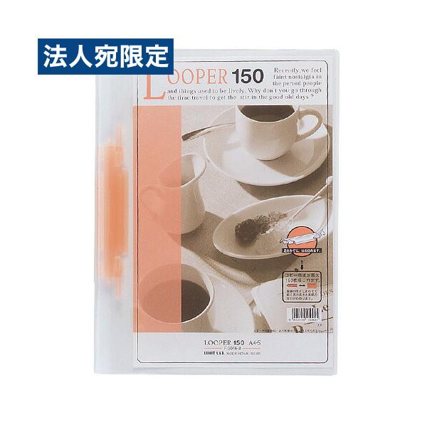 購入単位：1個配送種別：在庫品Yahoo 通販 文具 事務用品 ファイル プレゼン用ファイル 穴あけ式 A4サイズ りひとらぶ るーぱーふぁいるA4たてせはば9mm F-3016-3 あか b06862 9F0872