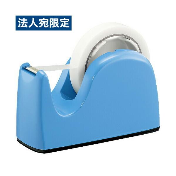 安定感あるボディ！かわいいカラーでデスクまわりが華やかに。購入単位：1台配送種別：在庫品Yahoo 通販 4977564578121 プラス テープカッター TC-301 ライトブルー ぷらす プラス PURASU purasu てーぷ テ...