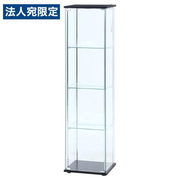 LEDライトが付いたガラスケース。購入単位：1台配送種別：直送品 代引不可 返品不可 配送日時指定不可Yahoo 通販 4953980994905 JF0587 不二貿易 ふじぼうえき FUJI ガラスコレクションケース 4段 LED ブラ...