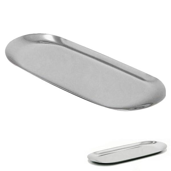 ライズジャパン ステンレス トレートレイ シルバー 銀 光沢 デスクトレー 光沢 ジュエリー キャッシュトレー 鏡面 オーバルトレイ 洗面台 小物置き 指輪 シンプル おしぼり受け トレーHOU (シルバー)商品コード：6707982196...