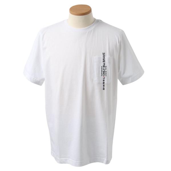 【製品情報】ディーゼル DIESEL 00SH13 0BASU 100 Tシャツ  【メール便】【ブランド】 DIESEL / ディーゼル【オリジナル品番】 00SH13 0BASU 100【カラー】 ホワイト【性別】 メンズ【サイズ】サイ...