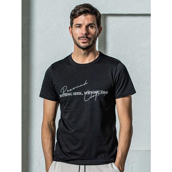RESOUND CLOTHING リサウンドクロージング10,000 円 (税込 11,000 円)フロントに新型のロゴを入れたベイシックシルエットTシャツ今期のテーマNothing seek, nothing find(何も探さないのなら...