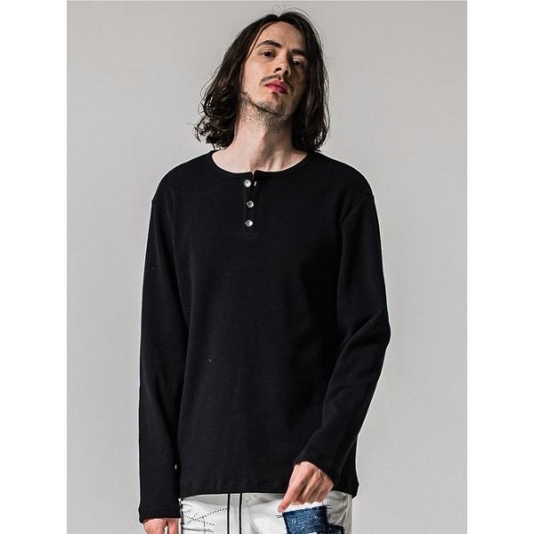 RESOUND CLOTHING リサウンドクロージング15,000 円 (税込 16,500 円)ワッフルサーマルヘンリーネック男らしいインナーといえば昔からサーマル昔ながらのミリタリールックの良さを追求したアナログな素材をポリウレタンを...