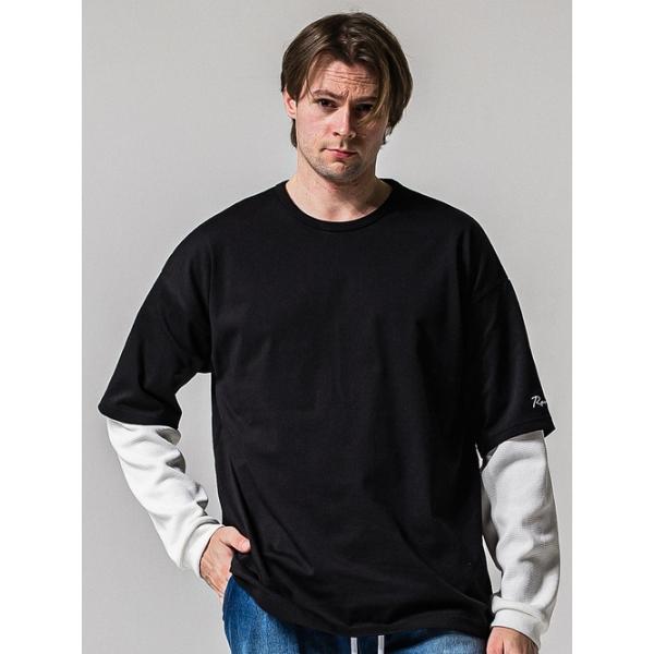 RESOUND CLOTHING リサウンドクロージング15,000 円 (税込 16,500 円)フェイクレイヤードワッフルロングスリーブTシャツ90年代アメカジストリートを今の時代にアップデートさせたアイテムボディーの生地は３２ゲージの...