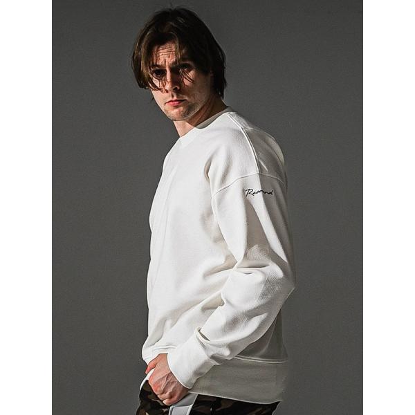 【発売日：2026年10月31日】RESOUND CLOTHING リサウンドクロージング22,000 円 (税込 24,200 円)ライトオンスのブリスターニットトレーナー素材はダブルフェイスブリスターニット幾何模様のストライプ柄を織りで...