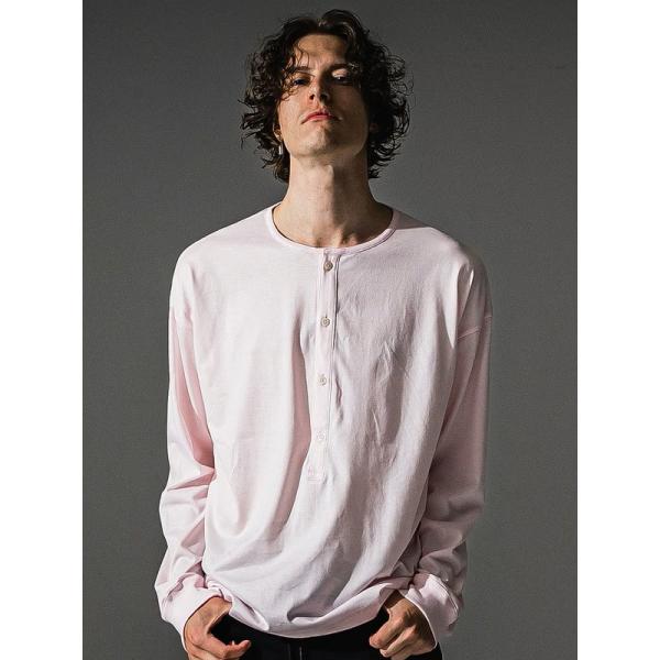 【発売日：2026年08月31日】RESOUND CLOTHING リサウンドクロージング18,000 円 (税込 19,800 円)新型オーバーサイズヘンリーネックロングスリーブギザコットンを使用した綺麗な一枚ワイルドな印象のヴィンテージ...